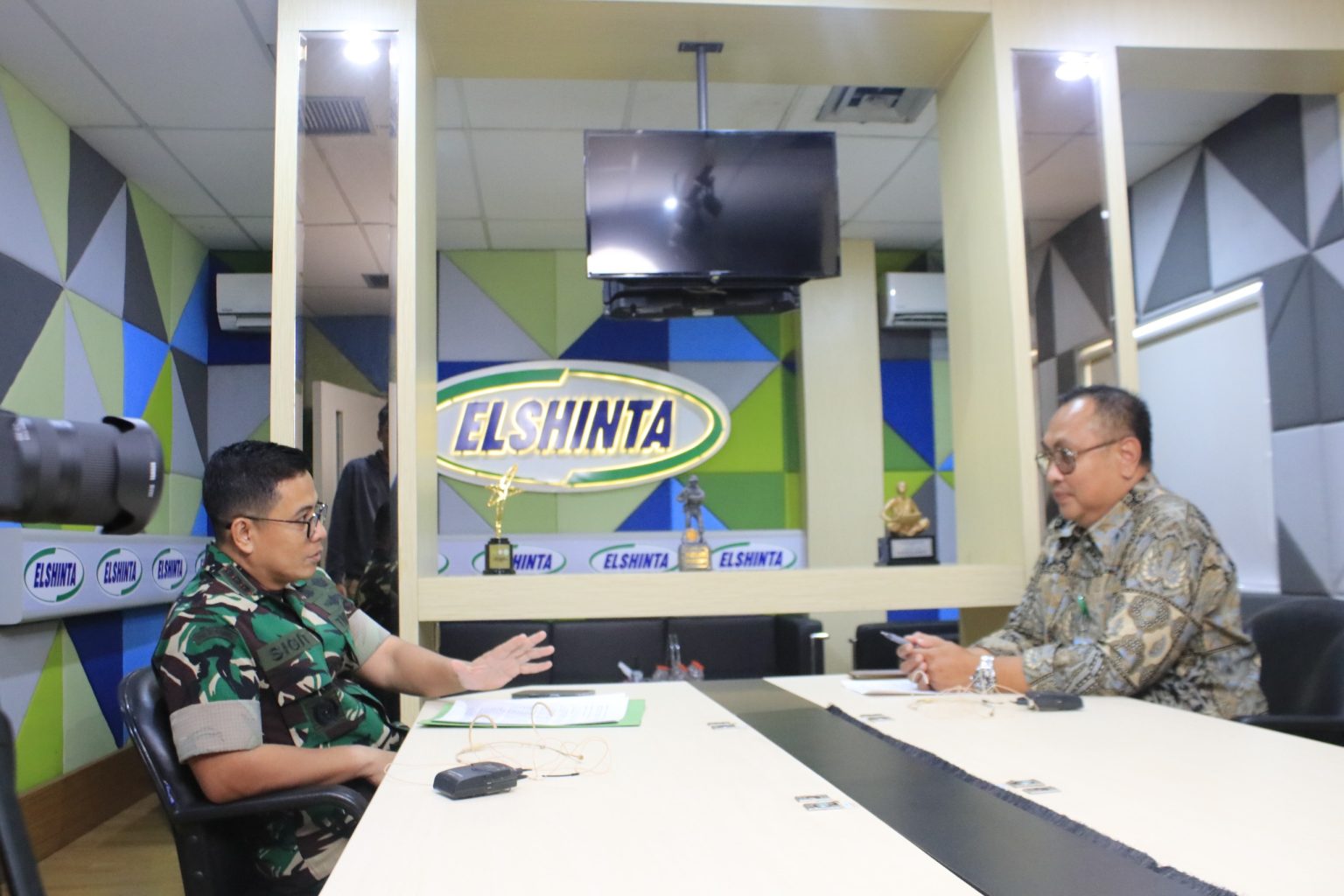 Podcast Live Di Radio Elshinta Dandim 0503/JB, Kolonel Kav Sigit ...